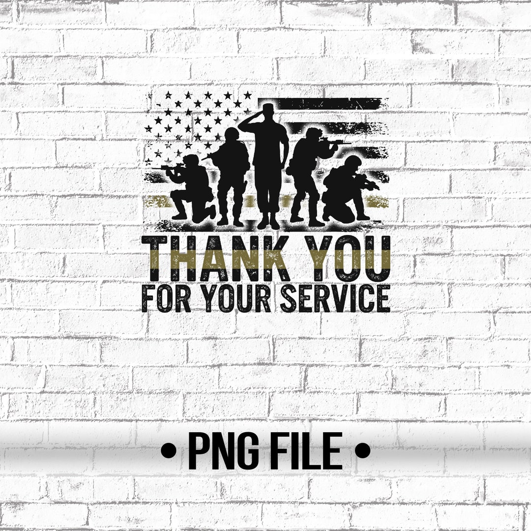 Veteran Shirt, Thank You for Your Service, Veteran Gift, Military ...