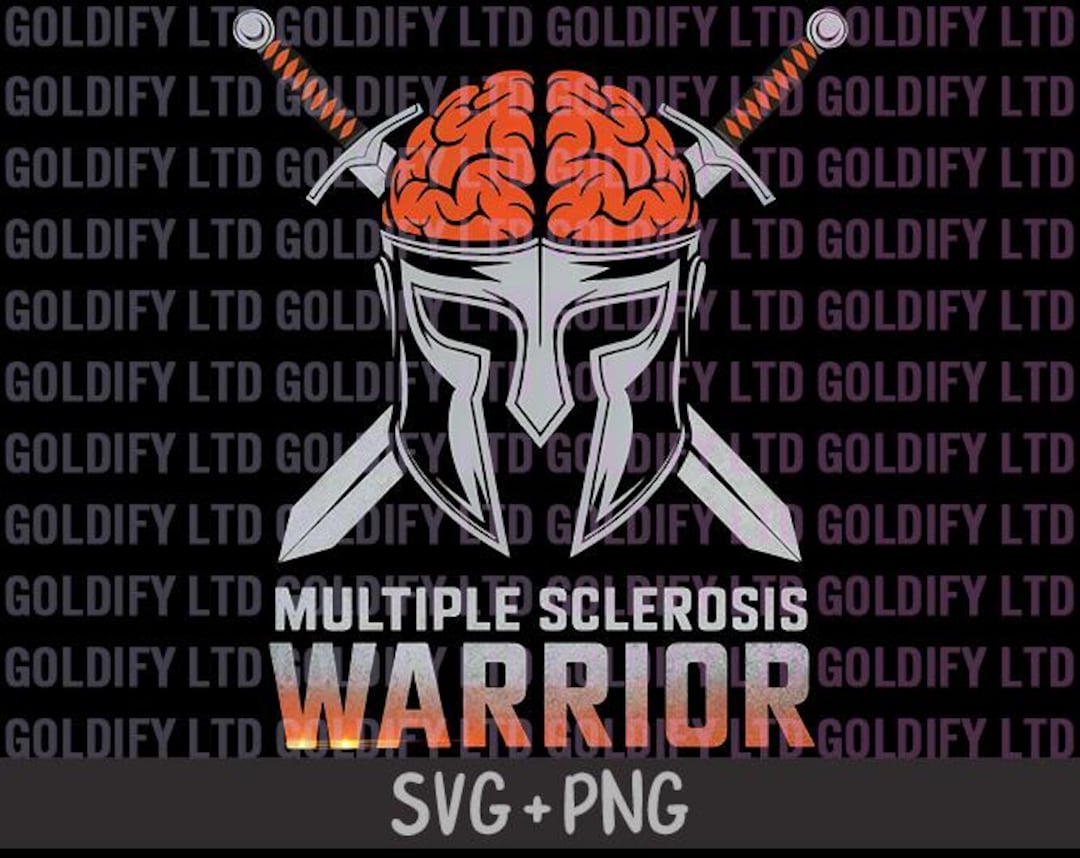Multiple Sclerosis Awareness Svg MS Survivor Warrior MS Fighter ...