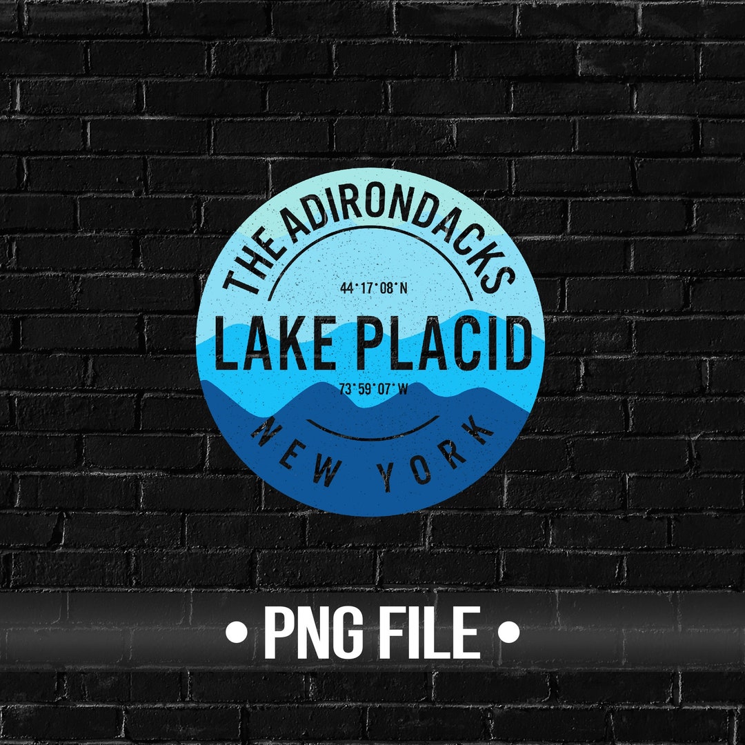 The Adirondacks Lake Placid Shirt Lake Placid New York Gift - Etsy