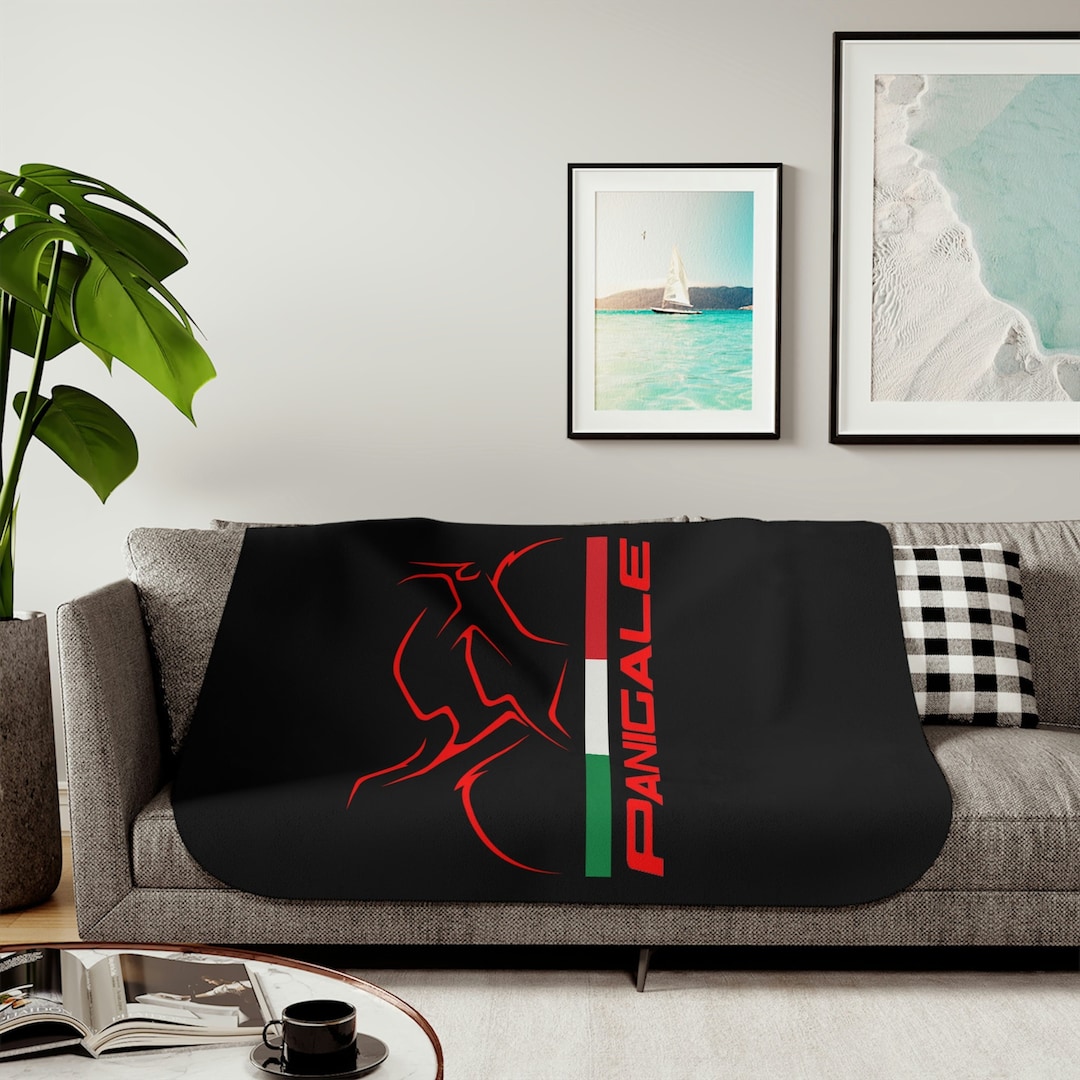 Ducati Panigale RED | Sherpa Blanket - Etsy