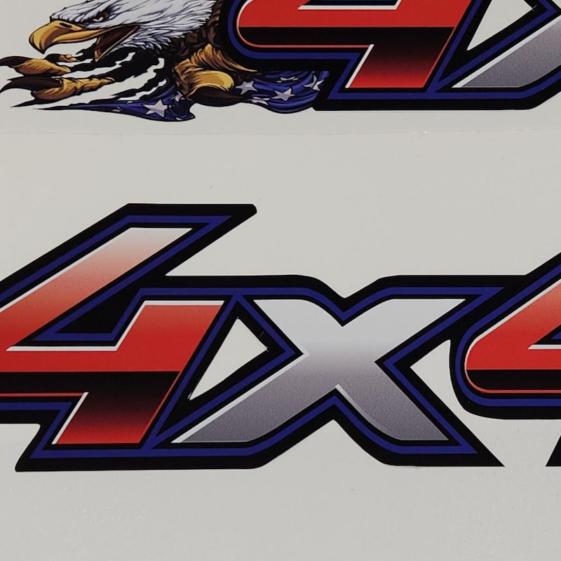 Ram Truck 4x4 Hemi Decals - Etsy