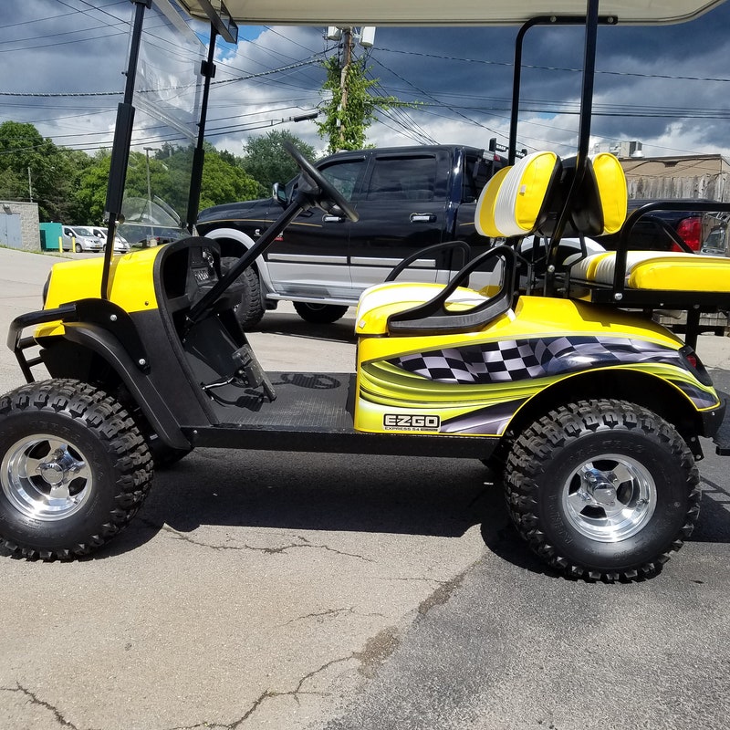Golf Cart Wrap Decals - Etsy