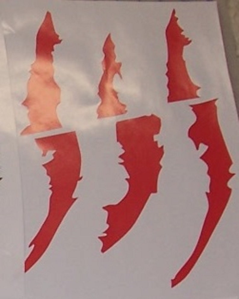 Claw Headlight or Over Logo Rip Decals / Stickers FIT 1997 - Etsy