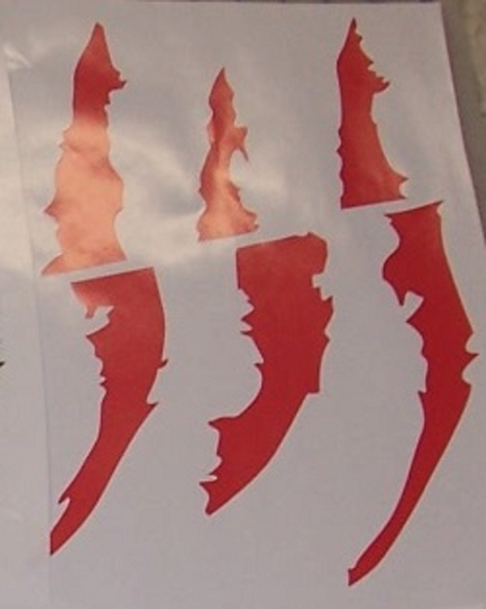 Claw Headlight or Over Logo Rip Decals / Stickers FIT 1997 - 2024 Jeep ...