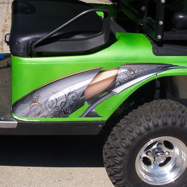 Golf Cart Graphics - Etsy