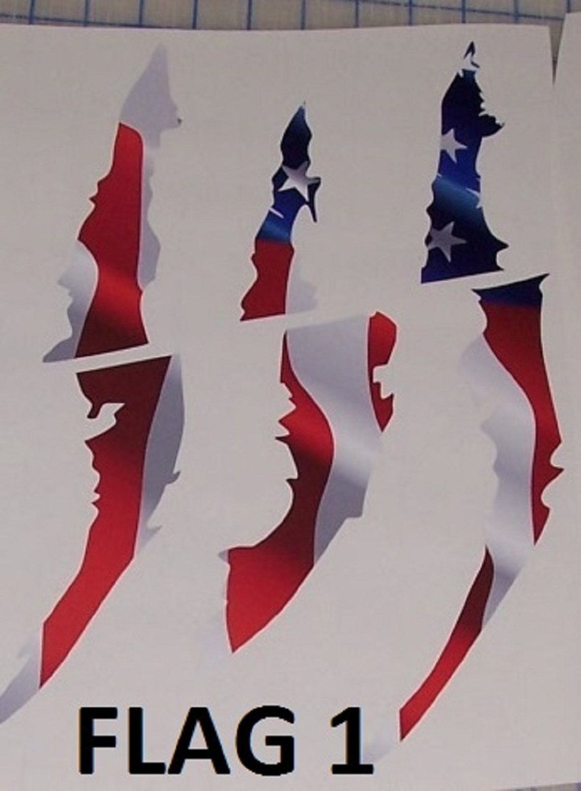 Claw Headlight or Over Logo Rip Decals / Stickers FIT 1997 - Etsy