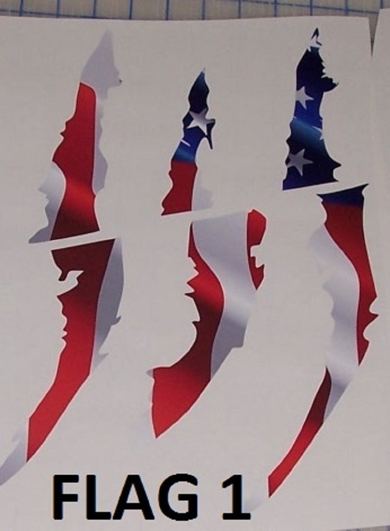 Claw Headlight or Over Logo Rip Decals / Stickers FIT 1997 - Etsy