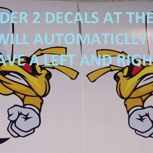 Angry Bee Decal / Sticker Great FIT for UTV Skidoo Car Truck or SUV ...