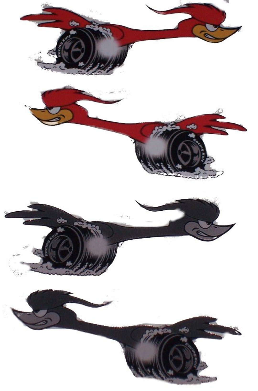 Burnout Birds Decal / Sticker Great FIT Street Rod Rat Rod Car Truck ...