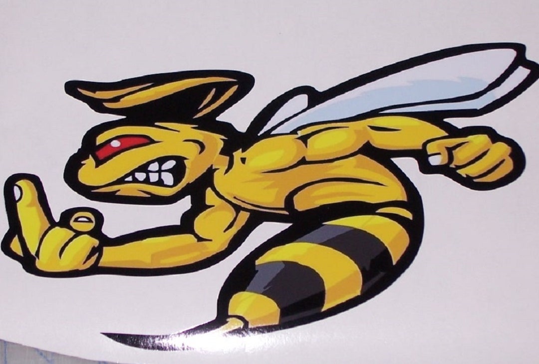 Middle Finger Bee Decal / Sticker Great FIT for UTV Skidoo Car Truck or ...