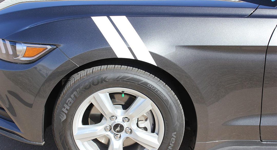 3" Fender Hash Mark Stripes FIT 2015 - 2025 All Model Mustang - Etsy