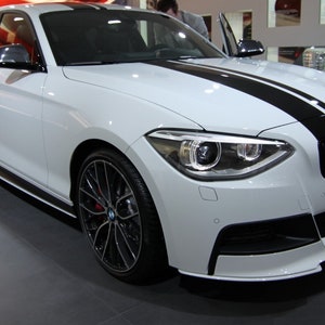 10" Offset Bonnet Roof & Boot Stripe Graphics FIT All Model BMW Cars ...
