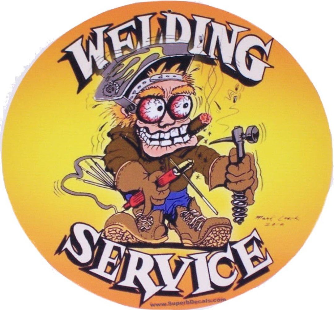 Welding Service Circle Decal / Sticker Great for Car Truck or SUV ...