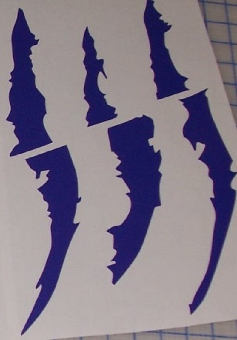 Claw Headlight or Over Logo Rip Decals / Stickers FIT 1997 - Etsy