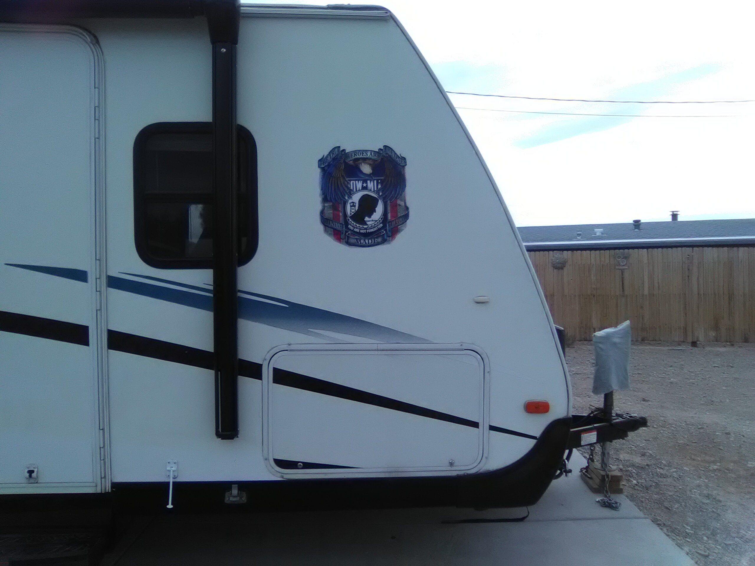 American Flag POW MIA Eagle #2 Decal / Sticker Great for Car Truck or ...