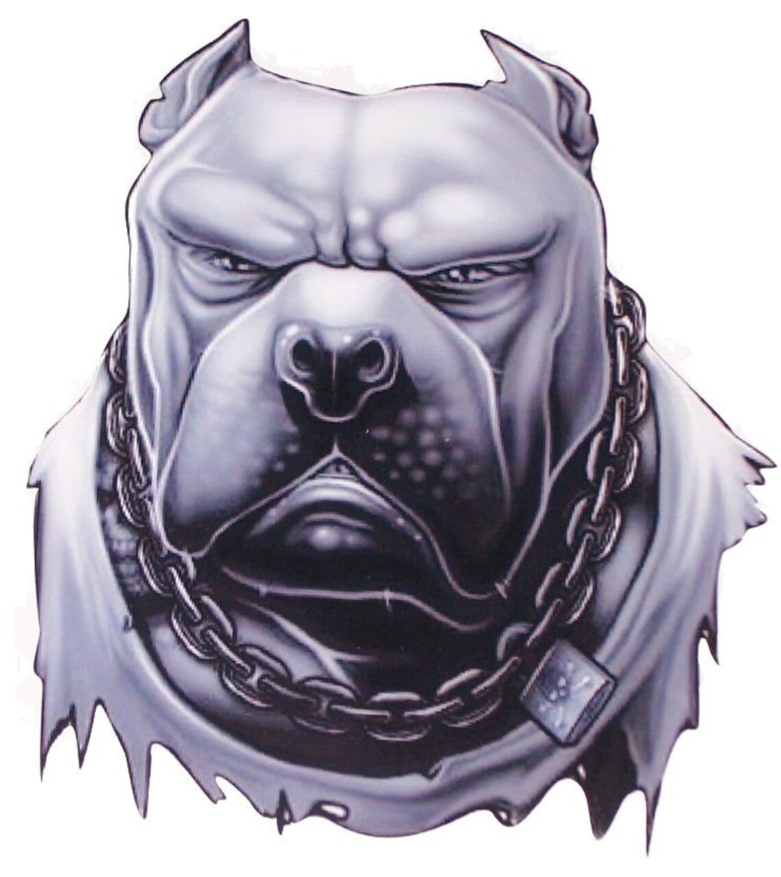 Angry Pit Bull / Bulldog Decal / Sticker Great for Car Truck - Etsy