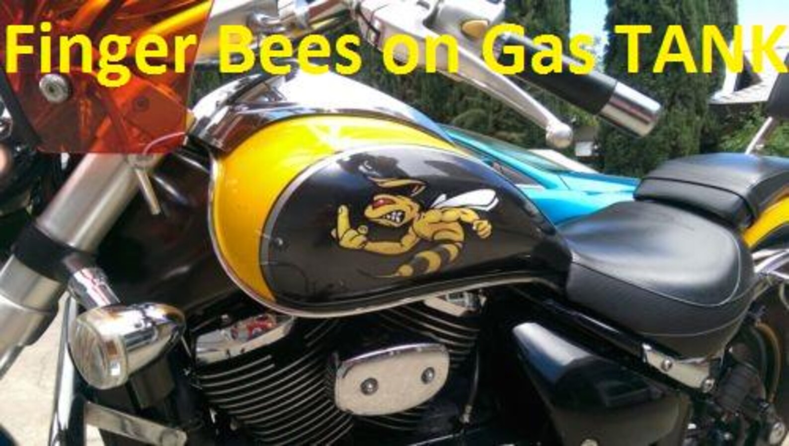 Middle Finger Bee Decal / Sticker Great FIT for UTV Skidoo Car Truck or ...