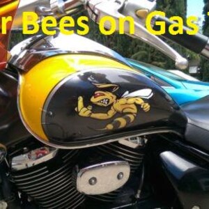Middle Finger Bee Decal / Sticker Great FIT for UTV Skidoo Car Truck or ...