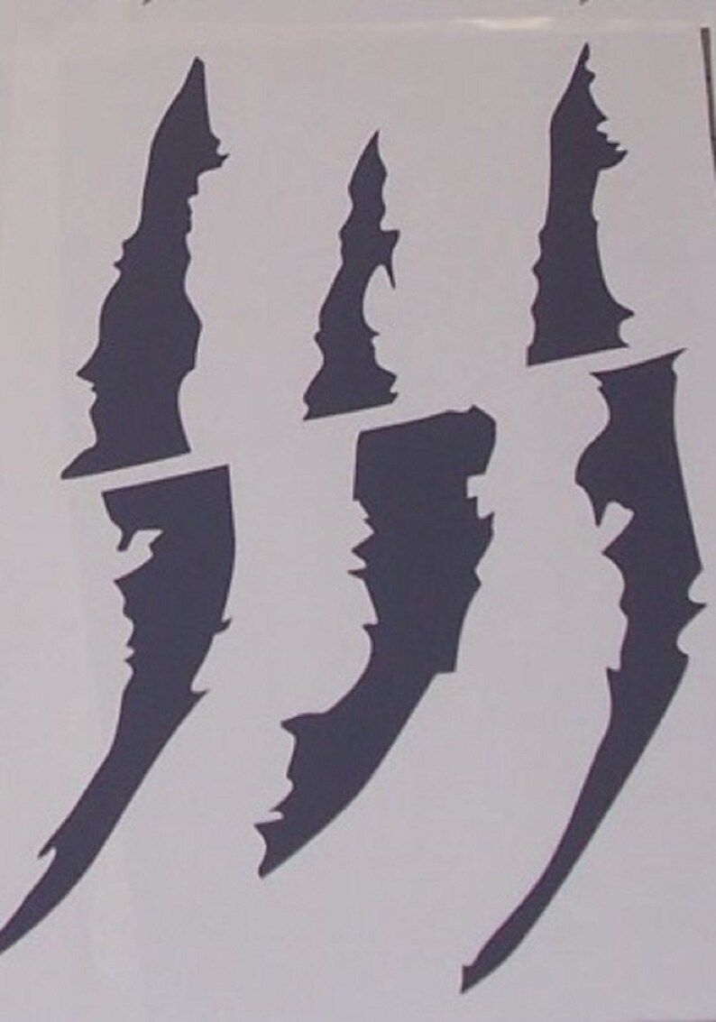 Claw Headlight or Over Logo Rip Decals / Stickers FIT 1997 - Etsy