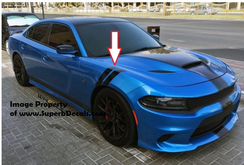 3 Fender Hash Mark Stripes FIT ALL Model 2005 UP Dodge - Etsy