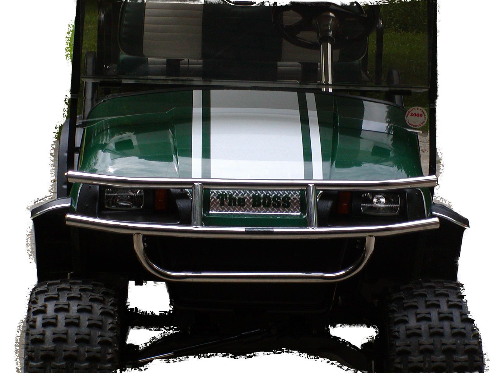 Golf Cart 15" 9" Stripe Graphics Set FIT All Year and Model EZGO Club ...