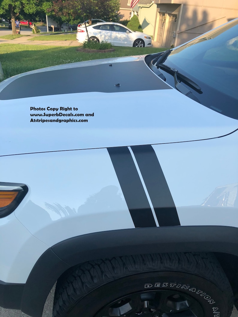 3" Fender Hash Mark Stripes FIT ALL Model 2013 - UP Jeep Cherokee - Etsy
