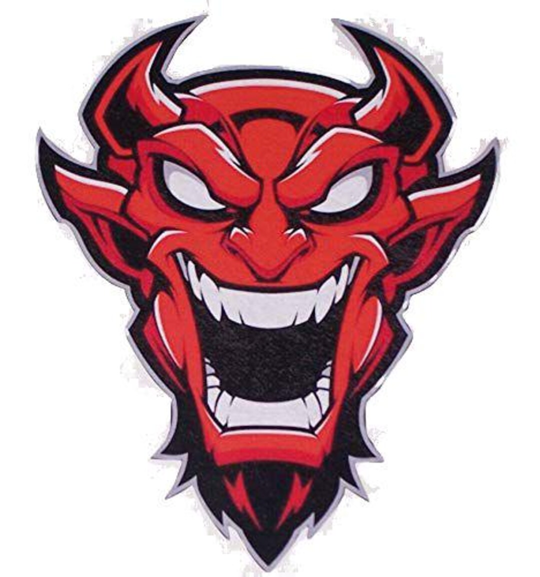 RED Hot Rod Laughing Devil Decal / Sticker Great for Street Rod Rat Rod ...