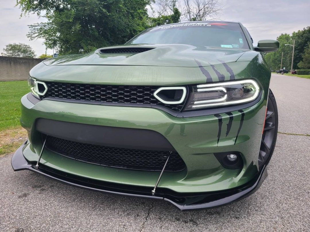 Claw Headlight Rip Decals / Stickers FIT All Model 2005 - 2023 Dodge ...