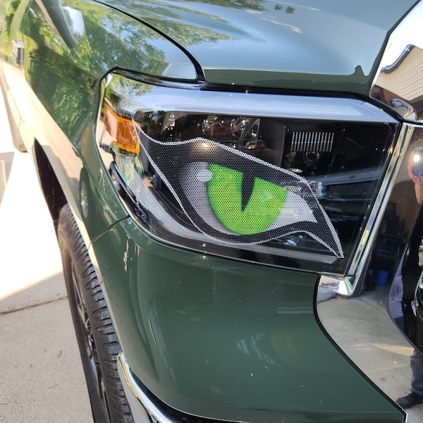 Car Headlights Decal - Etsy