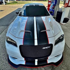 10" Twin 2 Color Rally Stripe Graphics Set FIT All Model 2005 - 2024 ...