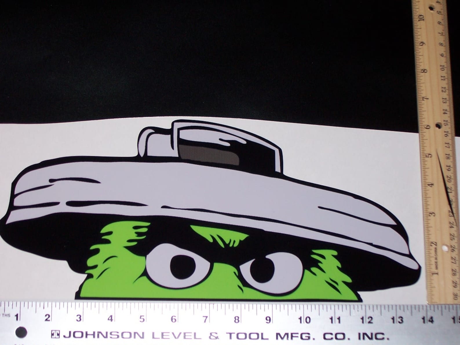 Oscar the Grouch Decal / Sticker Great for Car Truck or SUV Window - Etsy