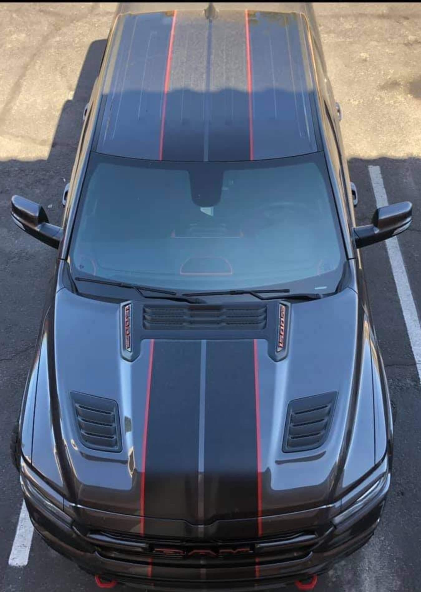 10" Twin 2 Color Rally Stripes FIT ALL Model 2009 - UP Ram Truck - Etsy