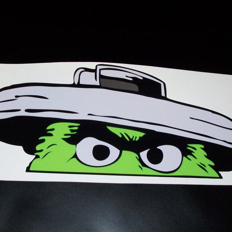 Vinyl Decal Stickers Sesame Street - Etsy