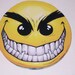 Yellow Angry Mean Face Decal / Sticker Great for Cup Car Truck or SUV ...