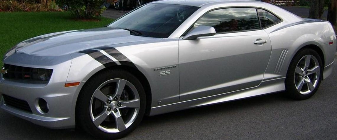 FAT 5" 4.5" Fender Hash Mark Stripes FIT All Model 2010- UP Camaro - Etsy