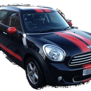 6" Twin Rally Stripes FIT ALL Model 2002- UP Mini Copper - Etsy