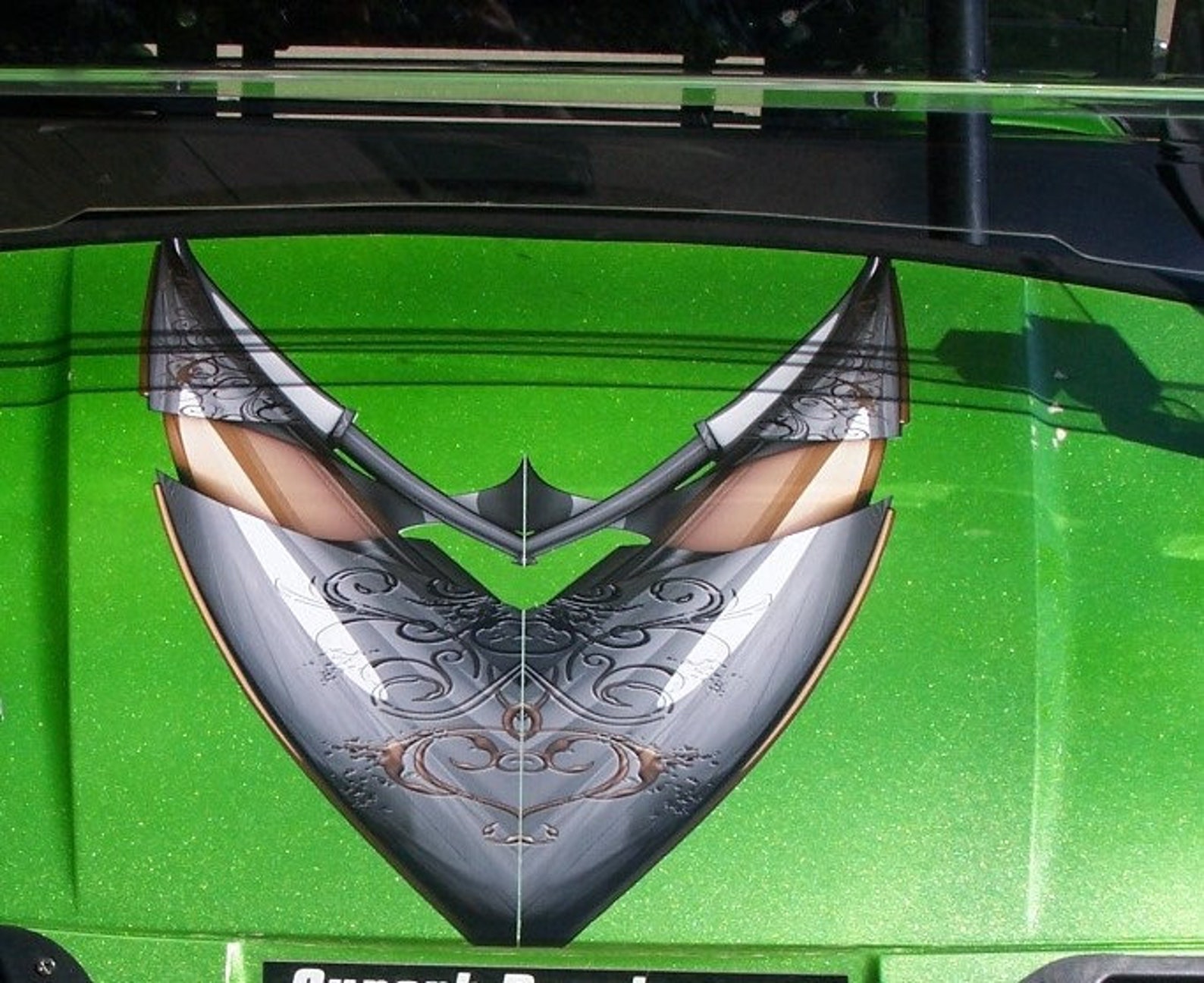 Golf Cart Full Cold Steel Graphics Set FIT All Year and Model EZGO Club ...