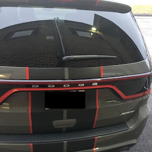 10" Twin 2 Color Rally Stripes FIT ALL Model 2008- UP Dodge Durango Gt ...