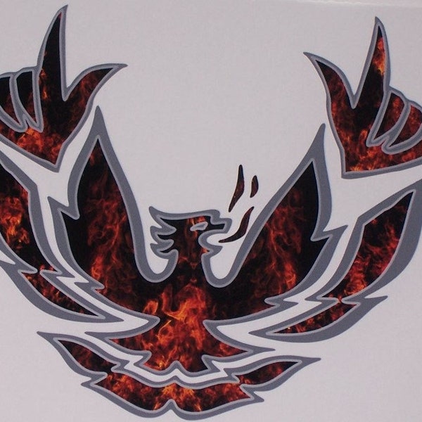 Phoenix Rising Car Decal - Etsy