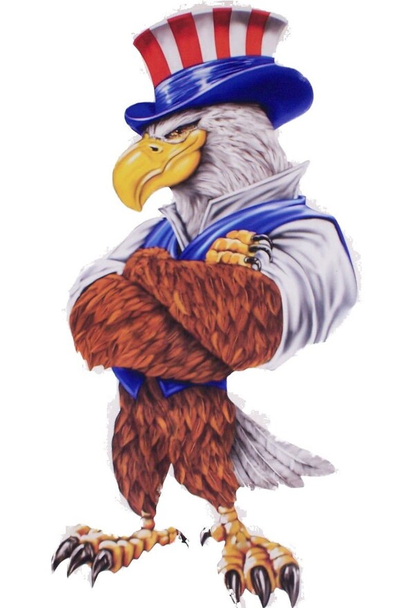 Uncle Sam Cartoon Angry