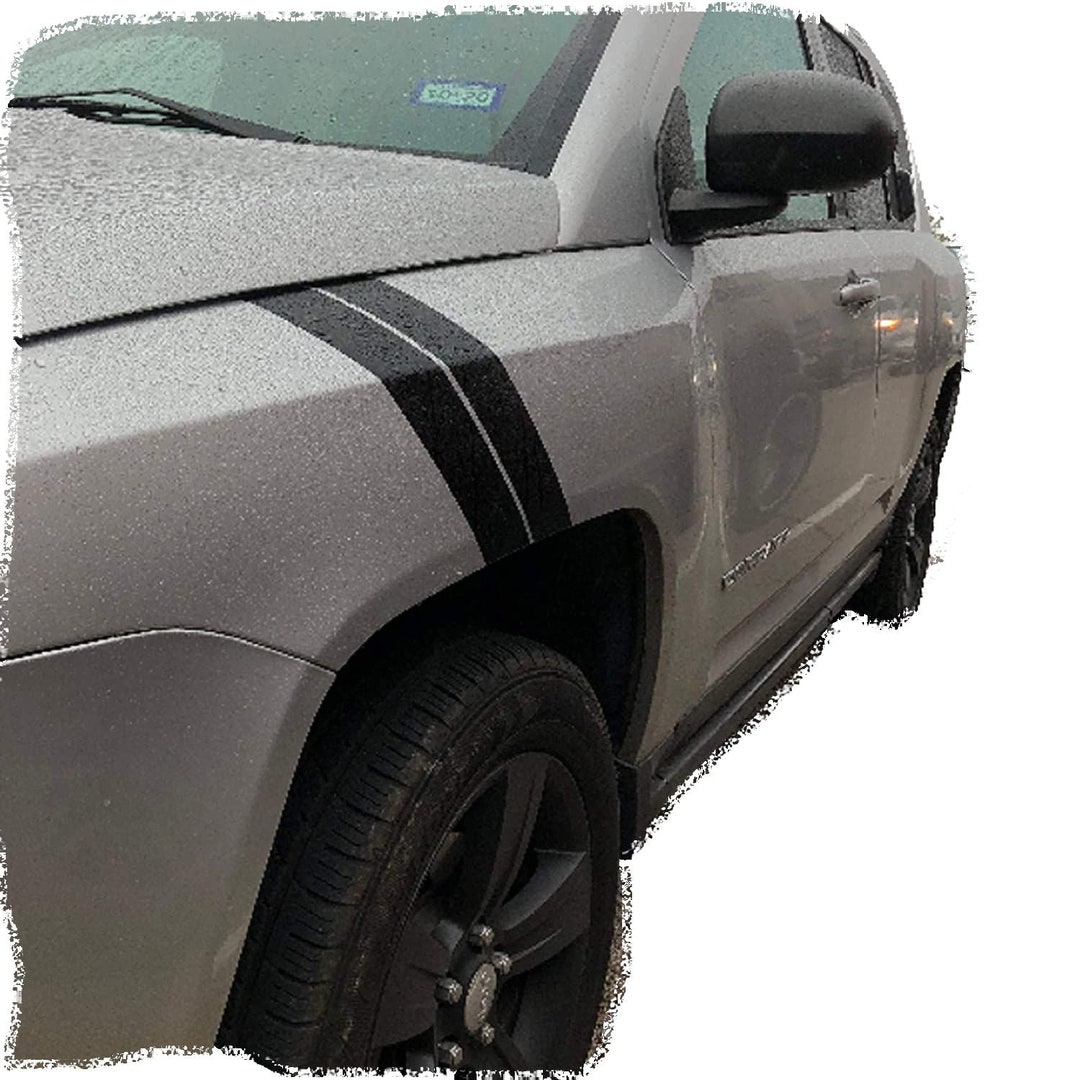 3" Fender Hash Mark Stripes FIT ALL Model 2013 - UP Jeep Compass - Etsy