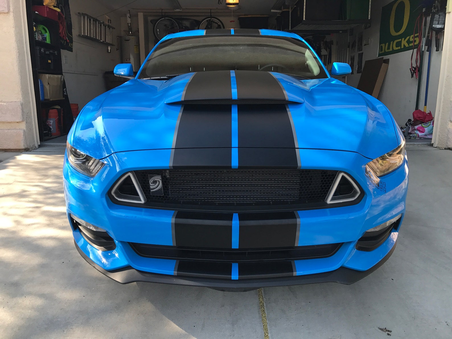 10" Twin 2 Color Rally Stripes FIT ALL Model 2015 - UP Mustang ...