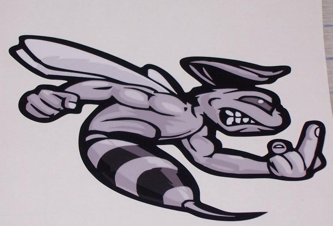 Black and White Middle Finger Bee Decal / Sticker Great FIT for UTV ...