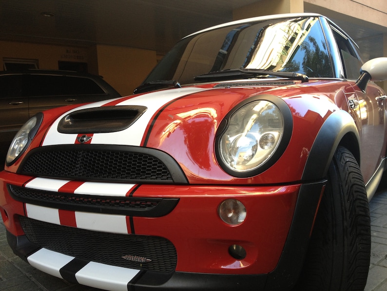 10" Twin 2 Color Rally Stripes FIT ALL Model 2002- UP Mini Copper - Etsy
