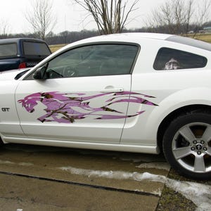 Universal Tribal Mustang Pony Side Graphics FIT All Model Car Truck or ...