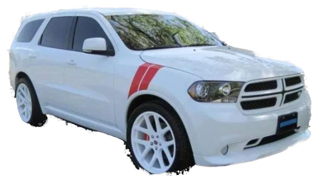 4" Fender Hash Mark Stripes FIT ALL Model 2010- UP Dodge Durango - Etsy