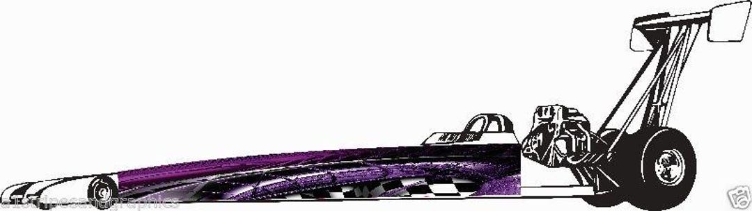 Sidewinder Race Jr. Dragster Side Graphics Set Decal Decals Sticker ...
