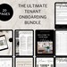 Tenant Onboarding Bundle: Editable Templates for Property Management ...