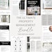 Property Management Bundle: Editable Canva Templates - Etsy
