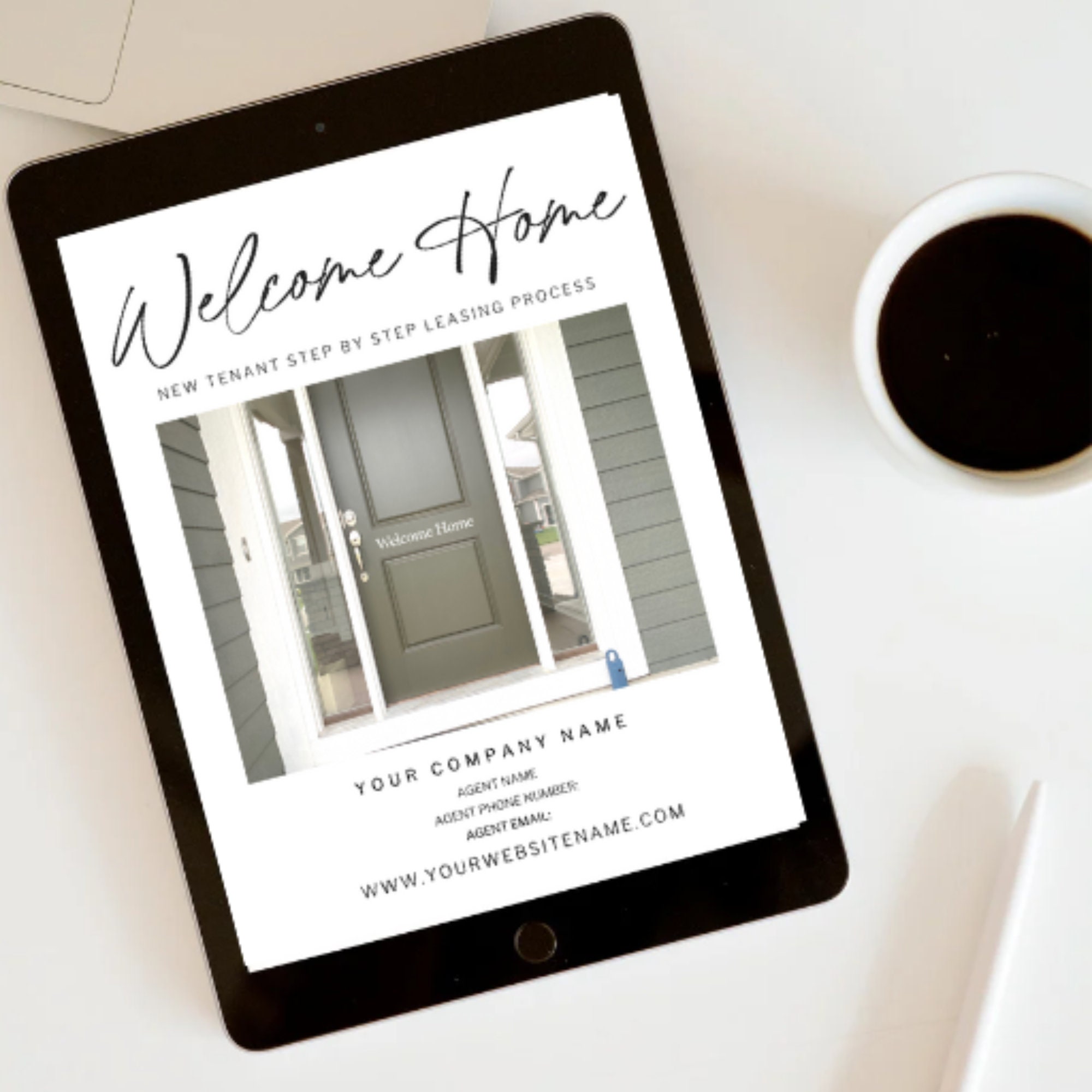 Tenant Lease Guide| Editable in Canva | Property Managers| Leasing ...